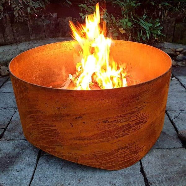 Fire Pits: Large Swale Australian Made Fire Pit - Outdoorium